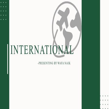 INTERNATIONAL ORGANISATION POWERPOINT PPT | PPT