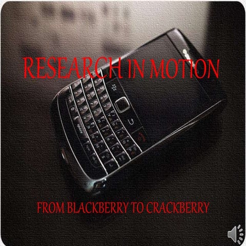 Research in Motion | PPT