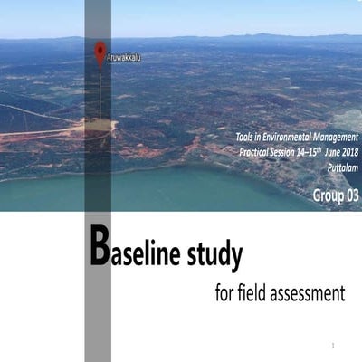 Baseline study for Hotel construction site | PPTX
