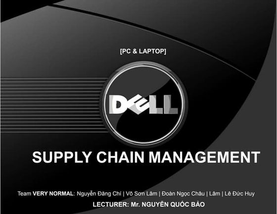Chuỗi cung ứng của dell (dell scm) | PDF