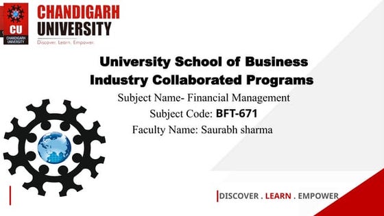 1. introduction to business finance | PPT