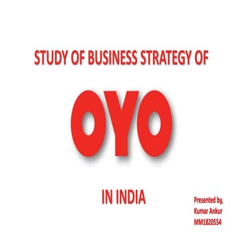 Oyo rooms ppt | PPTX