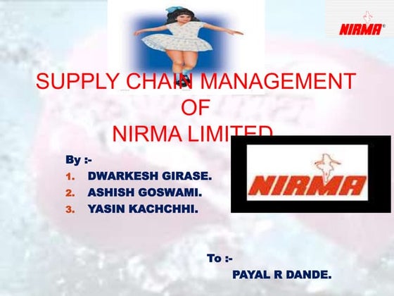 Nirma | PPT