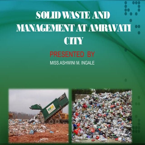 SOLID WASTE MANAGEMENT | PPT