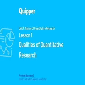 Quantitative research | PPTX