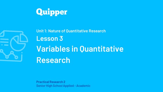 Types of variables in research | PPTX