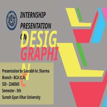 Graphic Design Persentation Internship.. | PPTX