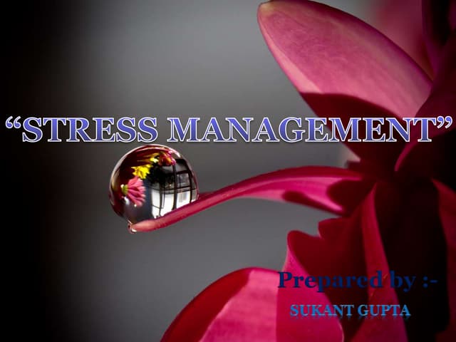 Stress Management for High School students.ppt