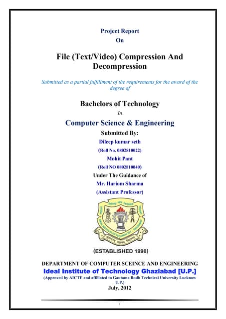 Complete-Mini-Project-Report | PDF