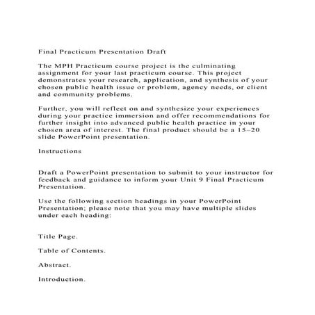 Final Practicum Presentation DraftThe MPH Practicum course p.docx