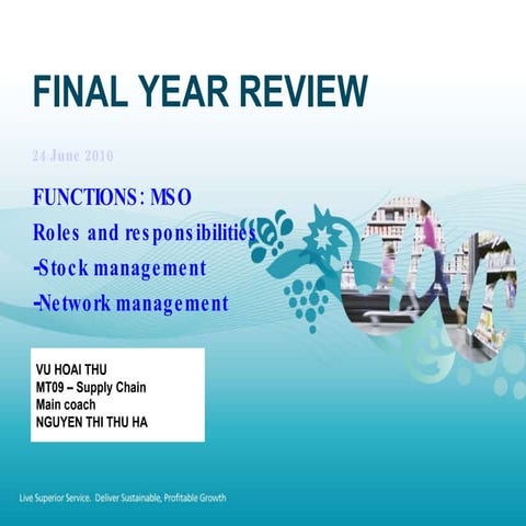Final Year Present | PPT