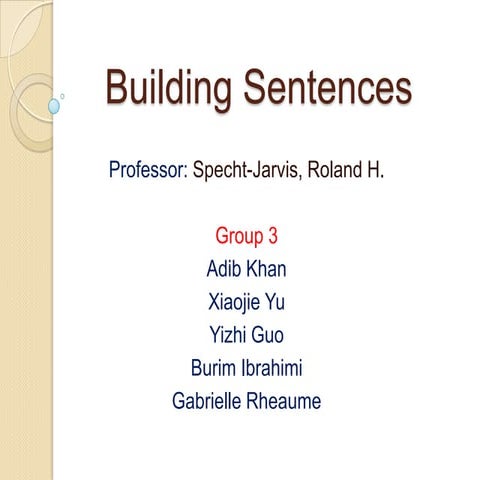 Group 3 Presentation | PPT