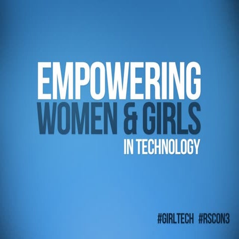 Empowering Women and Girls in Technology Education | PPT