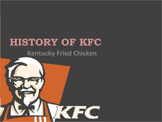Performance management of KFC | PPT