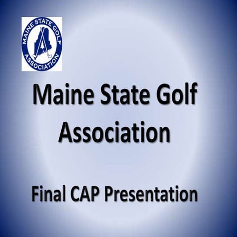Final presentation - 2012 CAP | PPT