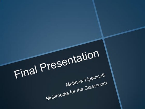 Video Presentation | PPT