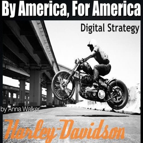 Harley Davidson digital strategy | PPTX