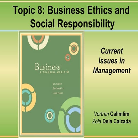 Corporate Social Responsibility | PPT