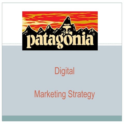 Patagonia Final presentation | PPTX