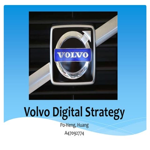 Volvo Digital Strategy | PPTX