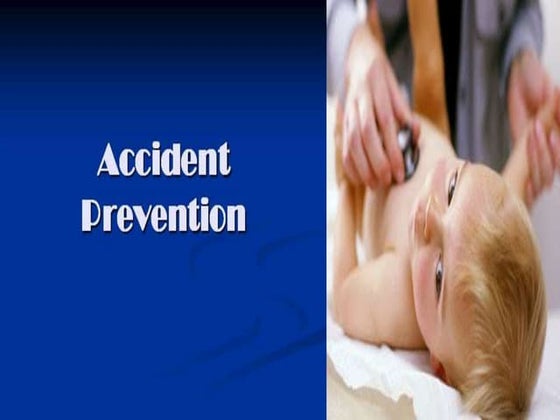 Accident prevention in children | PPT
