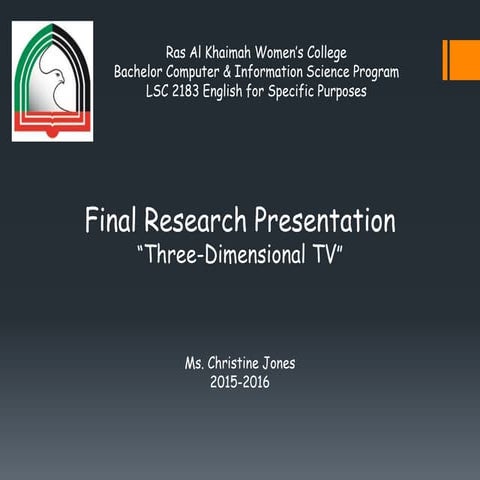 Final presentation | PPT