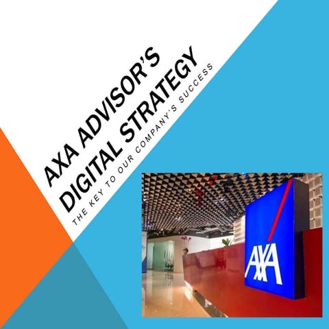 Improved Digital Strategy to Bring Axa to the Top | PPTX