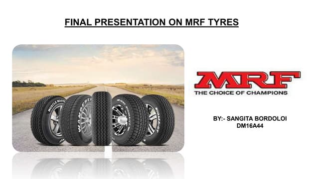 AN OVERVIEW ON THE MRF LIMITED | DOCX