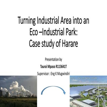 Eco industrial park | PPTX
