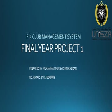 Final presentation | PPT