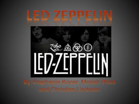 Rock Legend Led Zeppelin | PPT