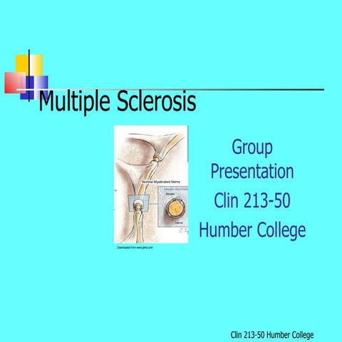 Multiple Sclerosis | PPT