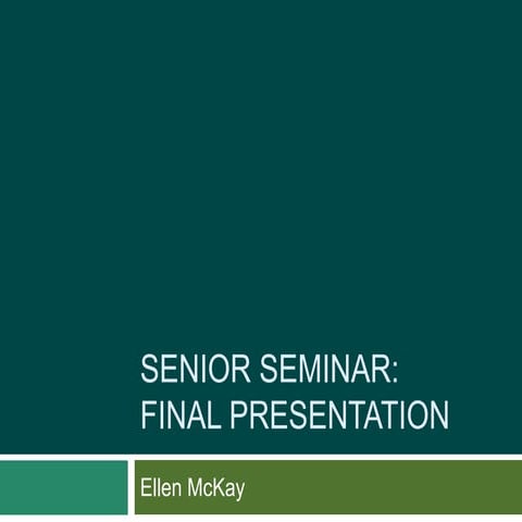 Final presentation | PPTX