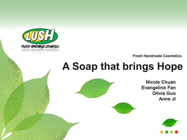 Lush presentation FINAL | PPTX