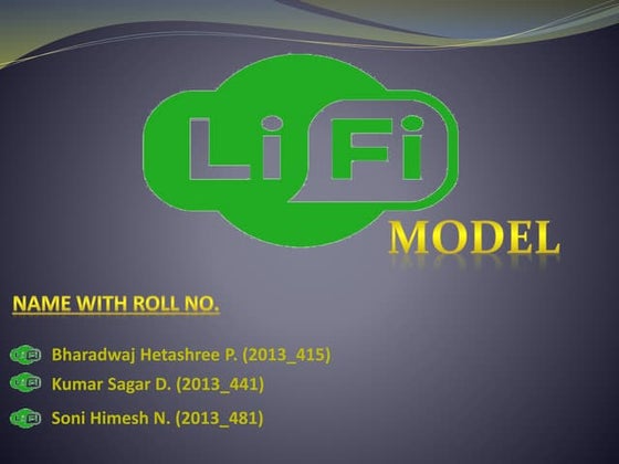 Li fi technology | PPT