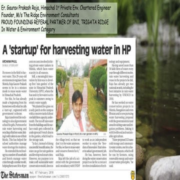 Ridge Environment corporate Presentation for BNI.ppsx