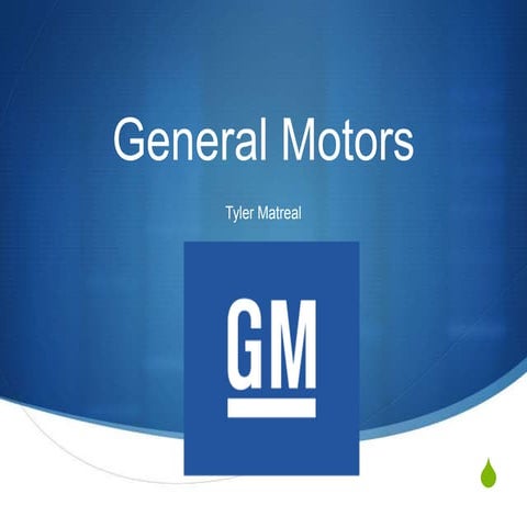 GM Digital Marketing Strategy | PPTX | Social Networking | Internet