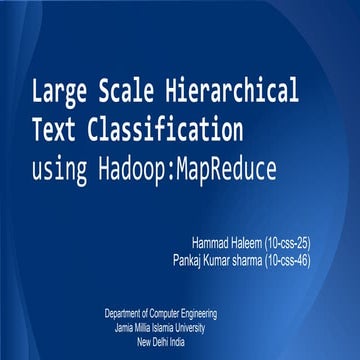 Hierarchical text classification | PDF