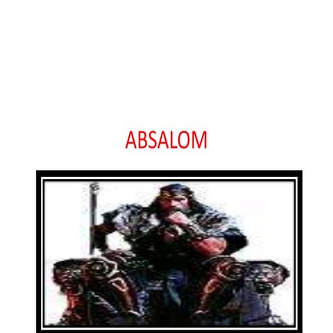 Absalom | PPTX