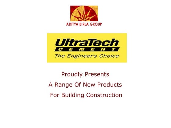 Ultratech cement | PPTX