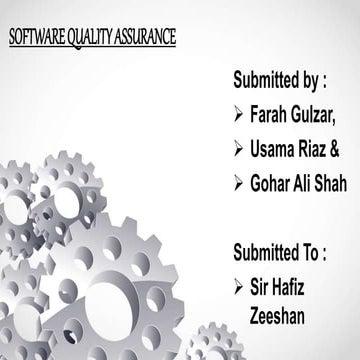 Sqa Testingpptx Standardized Testing Educational Assessment