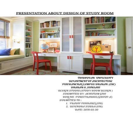 Final presentation of study room (1) | PDF