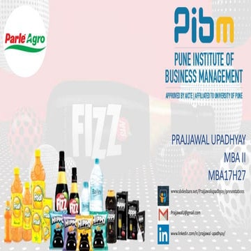 Appy Fizz Parle Agro Pvt Ltd | PPTX