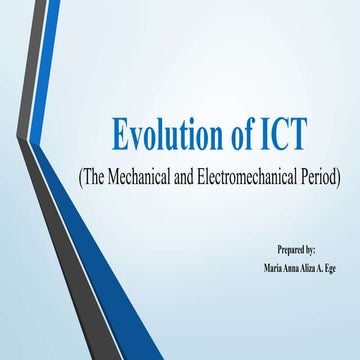 History of the computer (mechanical age) | PPT