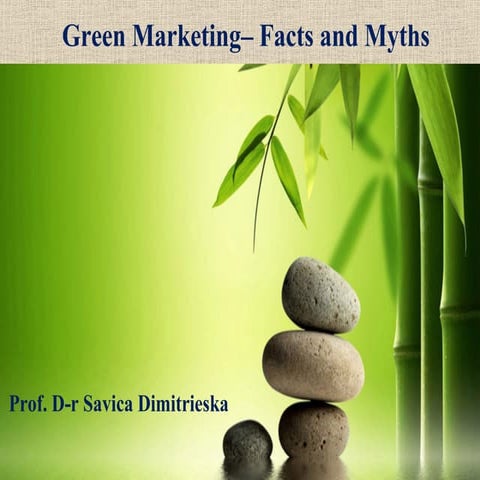 Green marketing - Facts and Myths | PPT
