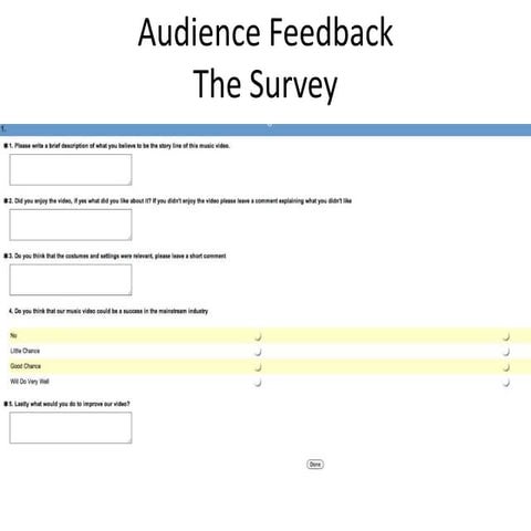 Media questionnaire video for evaluation | DOCX