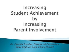 Unit 3: Parent-Friendly IEPs - Parental Involvement Notes | PDF