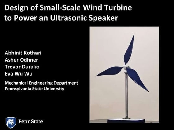 Final report wind turbine project | PDF | Technology & Computing
