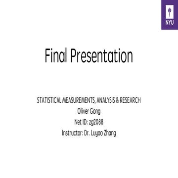 Final presentation (yw5178) | PDF