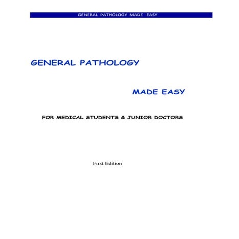 General Pathology Made Eeasy | PDF